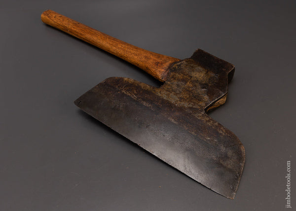 Fine WM. BEATTY CHESTER, PA Single Bell Offset Hewing Axe Left-Handed ...