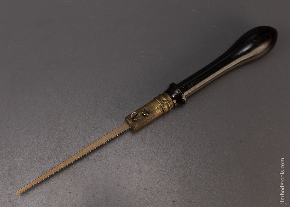 Extra Fine GROVES & SONS Ebony English Pad Saw - 110107 – Jim Bode Tools