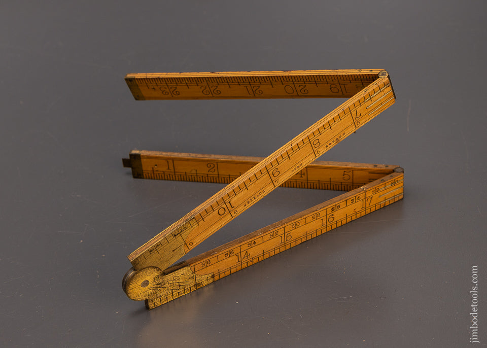 Scarce S. TYZACK 4 Fold Boxwood Extension Rule Crisp Fine - 110420 ...