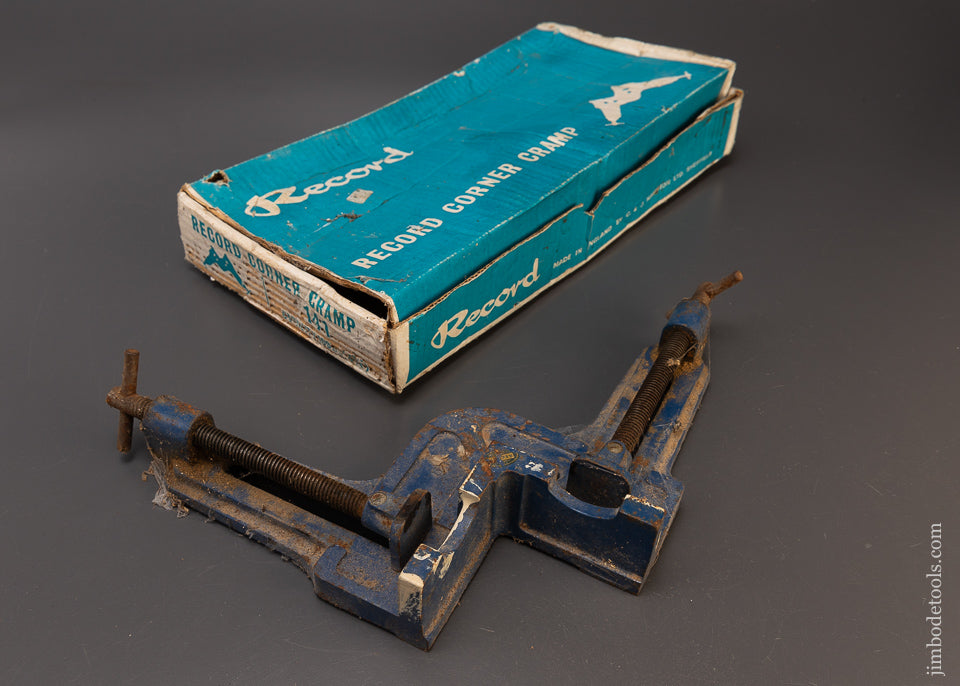 RECORD Corner Cramp in Box - 110459 – Jim Bode Tools