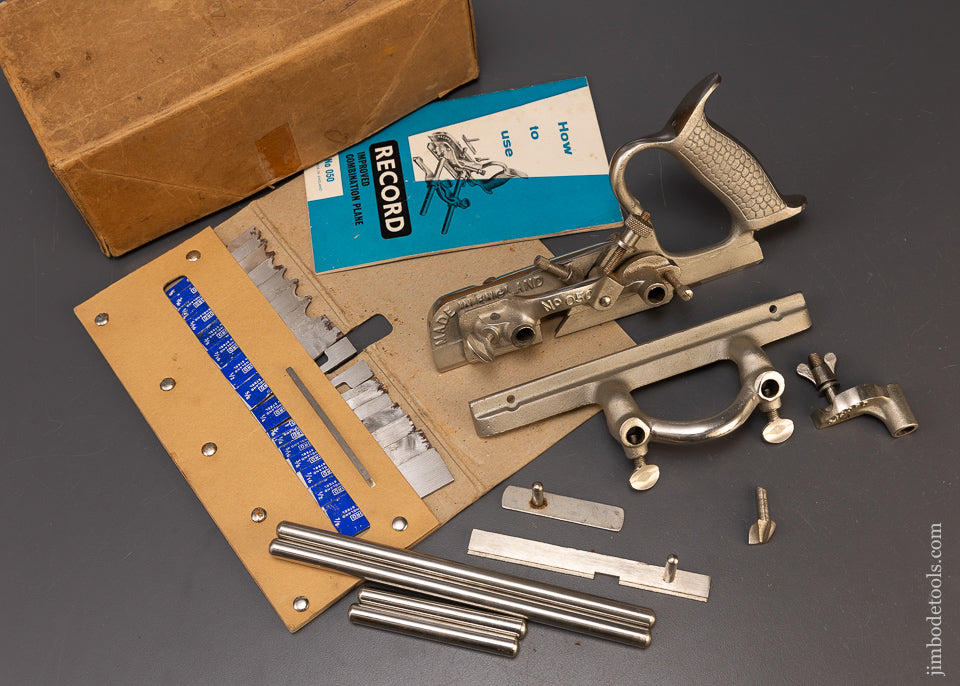 RECORD No. 050 Plow Plane Near Mint in Box 100% Complete - 110570 – Jim ...