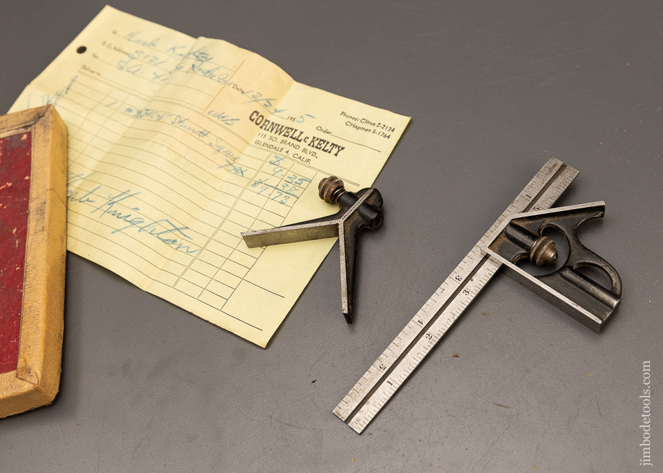 STARRETT JHC 6 Inch Square Mint in Box - 110795 – Jim Bode Tools