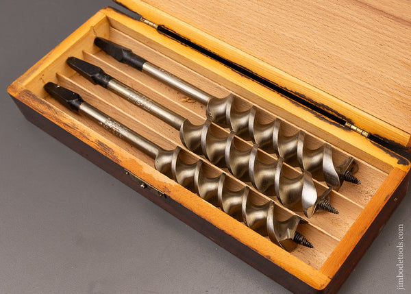 Complete Extra Fine Set of 13 RUSSELL JENNINGS Auger Bits in Original ...