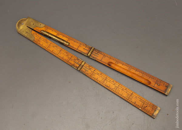 LUFKIN No. 863L Boxwood Rule, Level & Protractor - 110861 – Jim Bode Tools