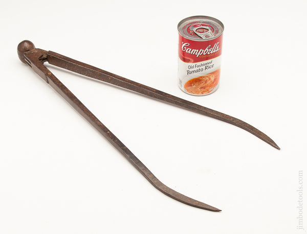 18th Century 18 inch Stone Mason's Calipers Signed POMEZZZANA – Jim ...