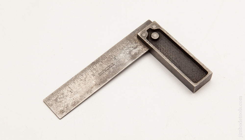 Rare! STANDARD TOOL CO. 4 inch Try Square – Jim Bode Tools