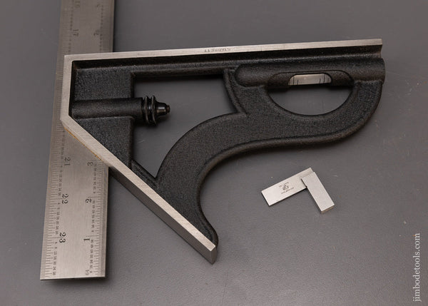 Giant 24 x 9 Inch STARRETT No. 8H Combination Square Dead Mint in Box ...