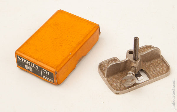STANLEY No. 271 Router Plane in Original Box – Jim Bode Tools