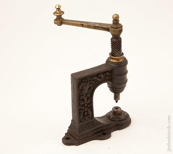 Ornate French Rivet Press – Jim Bode Tools