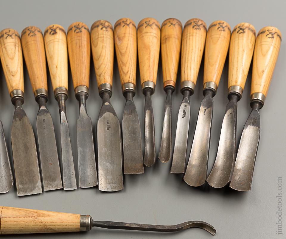 Full Set of 31 BUCK BROS Carving Gauges MINT! - 76144 – Jim Bode Tools