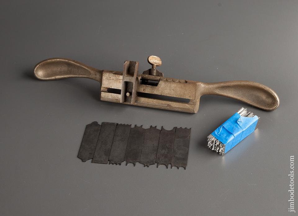 STANLEY No. 66 Hand Beader with 27 Different Cutters for 54 Profiles ...