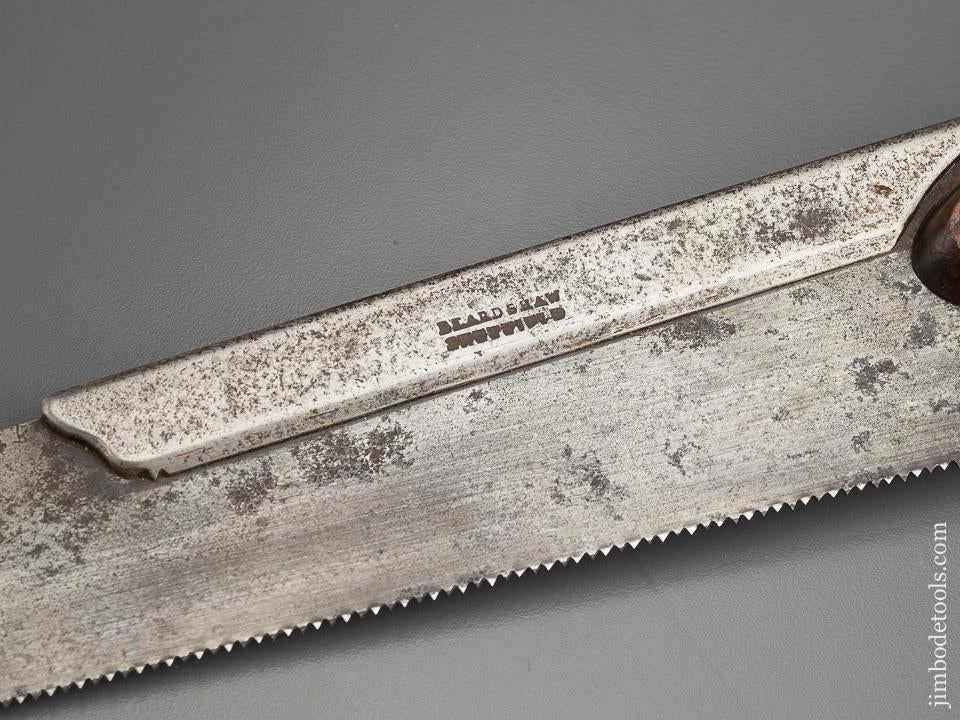 Unusual Early 12 point 12 inch BEARDSHAW SHEFFIELD Half Back Saw * EXC ...