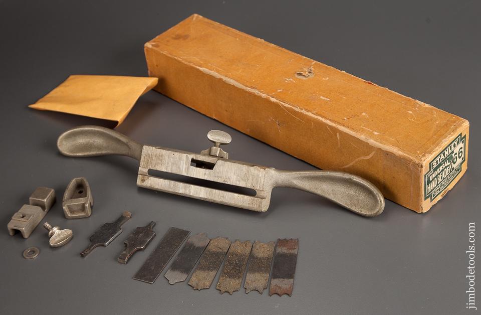 STANLEY No. 66 Hand Beader 100% COMPLETE in Original Box - 78876 – Jim ...