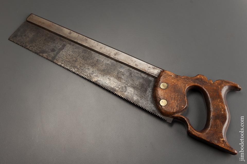 DAVENPORT GERMAN STEEL Back Saw circa 1820 Mark * 78908 – Jim Bode Tools