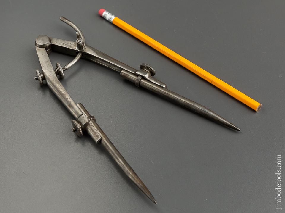 Eight inch STARRETT Pencil Dividers - 79017 – Jim Bode Tools