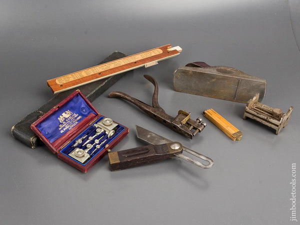 Job Lot of Seven Good Tools! - 81875 – Jim Bode Tools