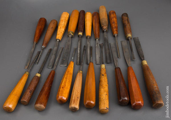 Twenty Sharp ADDIS Carving Gouges - 82489R – Jim Bode Tools