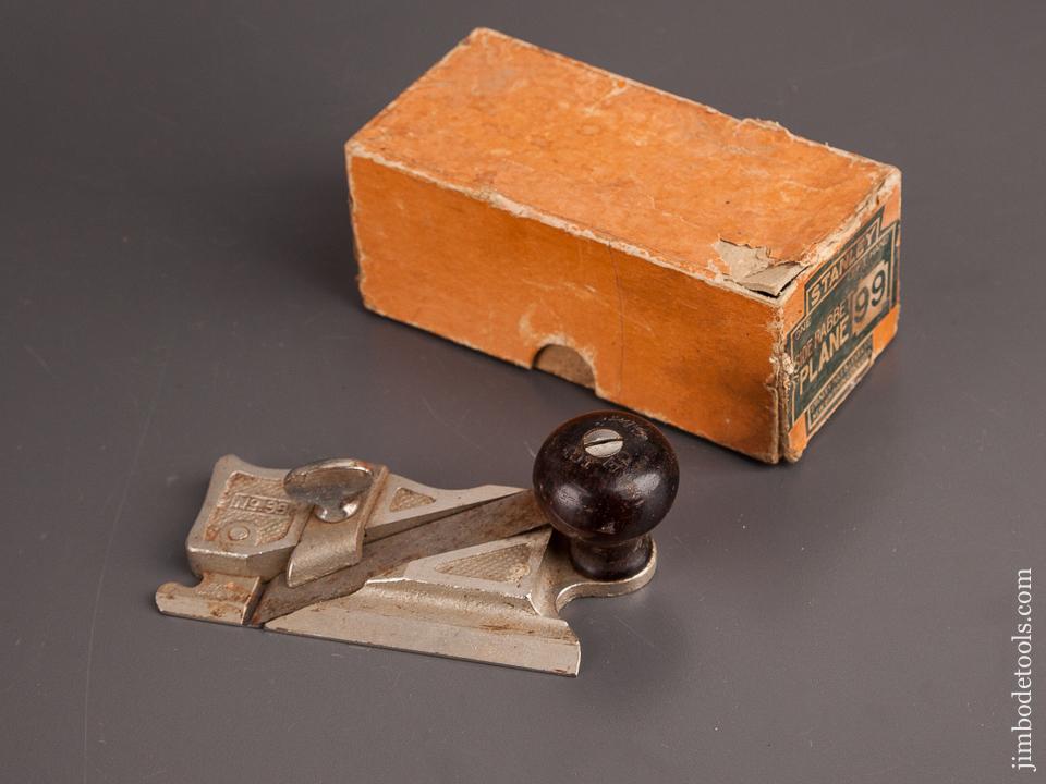 STANLEY No. 99 Left Hand Side Rabbet Plane EXTRA FINE in Original Box ...