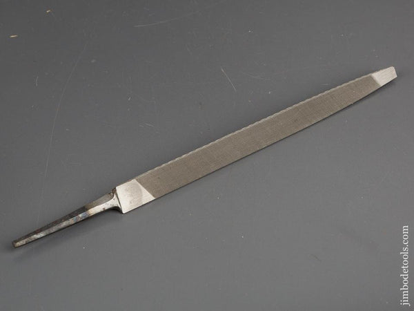 Six Massive NICHOLSON Eight inch Triangular Files NEW OLD STOCK - 8305 ...