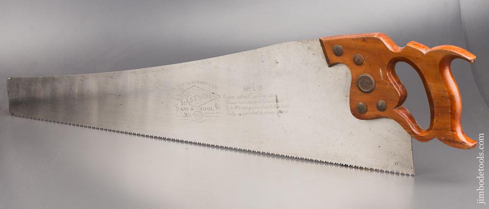 Extra Fine 8 point 26 inch Rip LAKESIDE No. L8 Hand Saw - 83518 – Jim ...