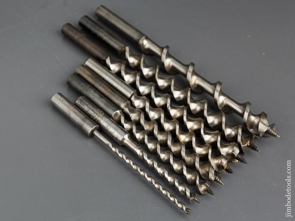 Set of Eight Boring Machine Bits - 83711 – Jim Bode Tools