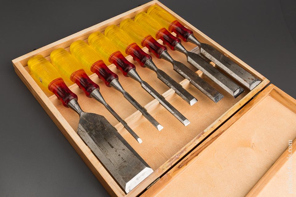 Set of Eight IRWIN MARPLES Chisels in Original Wooden Box - 84026 – Jim ...