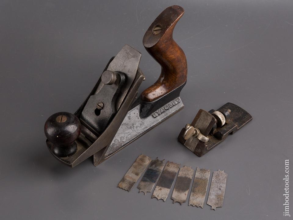 TRAUT's Patent April 21, 1886 STANLEY No. 72 1/2 Chamfer Plane with Be ...