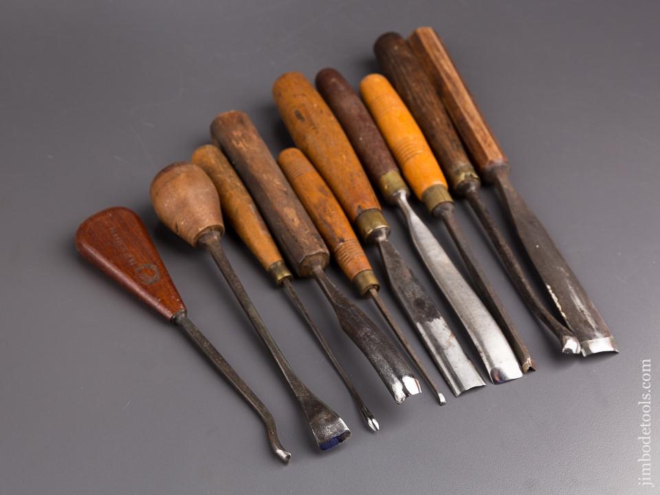 Ten Good Carving Gouges - 84753 – Jim Bode Tools