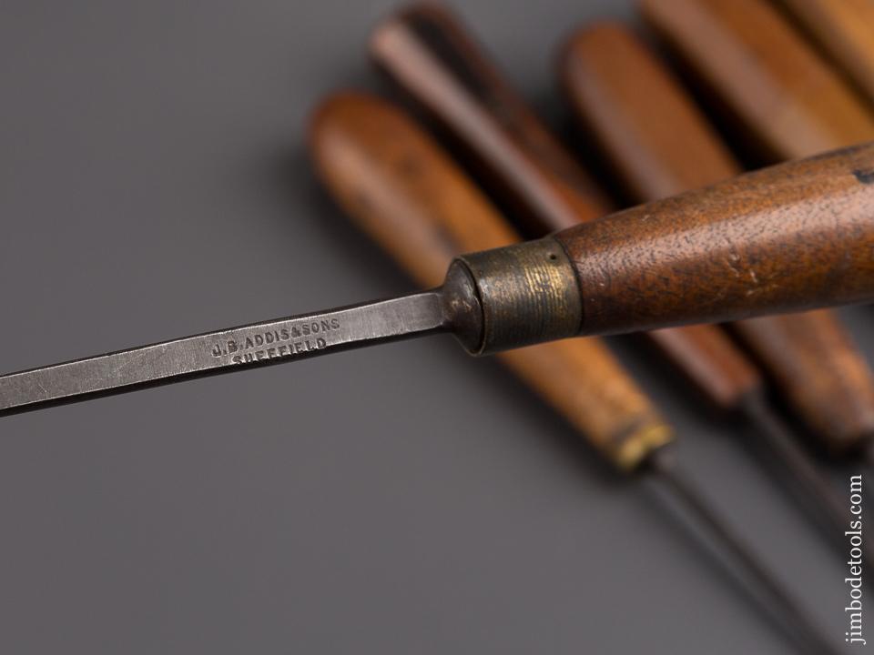 Set of Seven Clean ADDIS Carving Chisels - 85101 – Jim Bode Tools