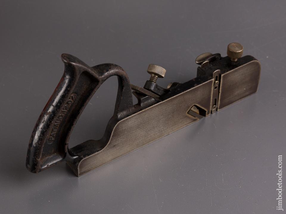 TRAUT Patent August 12, 1902 STANLEY No. 39 7/8 Dado Plane - 85866 ...