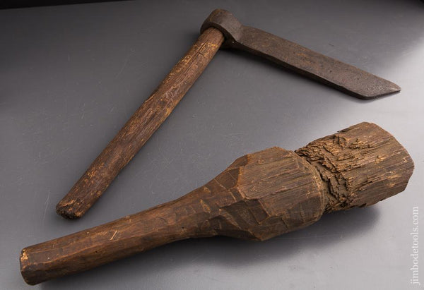 Early Froe with Original Club - 86755 – Jim Bode Tools