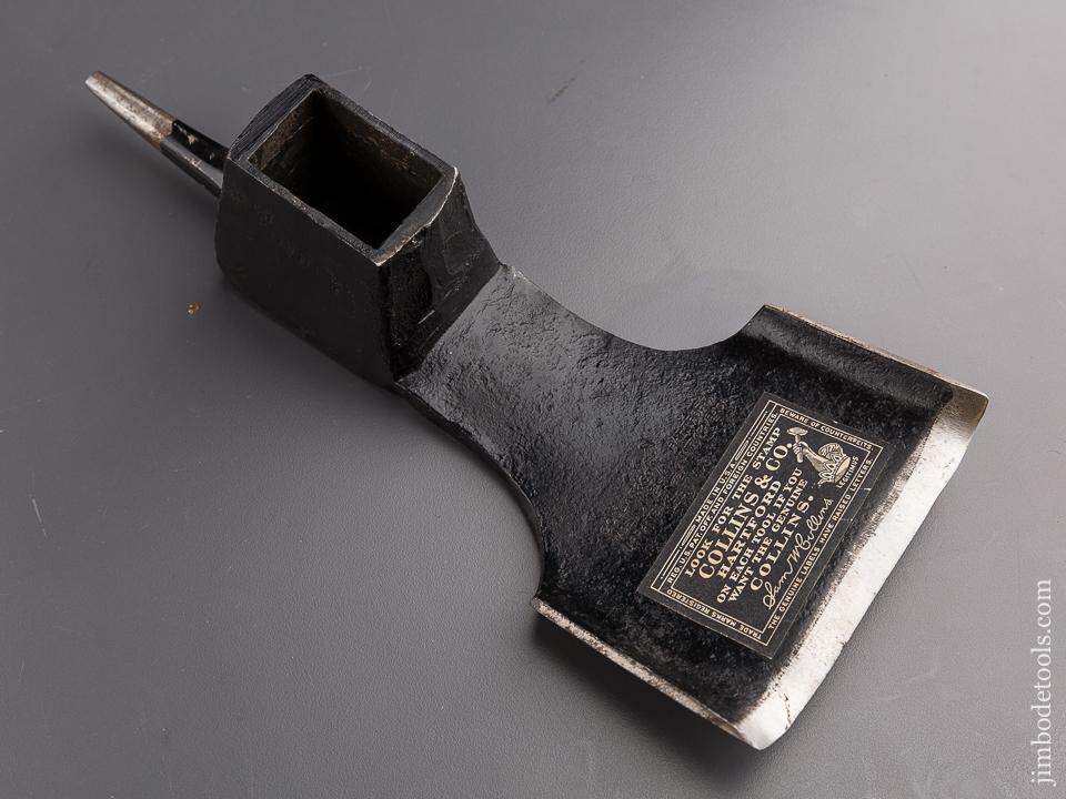 Mint! COLLINS & CO Patented Adze with Original Label MINT - 87094 – Jim ...