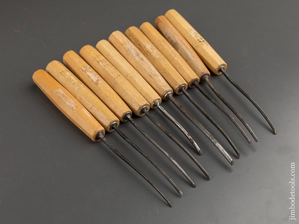 Ten DASTRA TOOLS Carving Gouges with Decals - 88624 – Jim Bode Tools