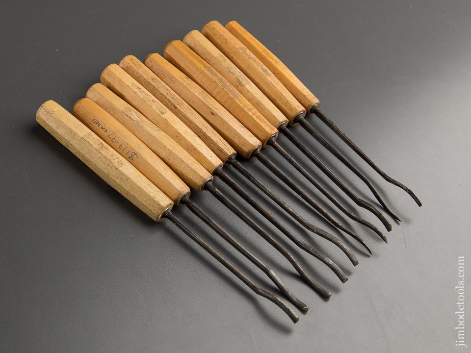 Ten DASTRA TOOLS Carving Gouges with Decals - 88641 – Jim Bode Tools