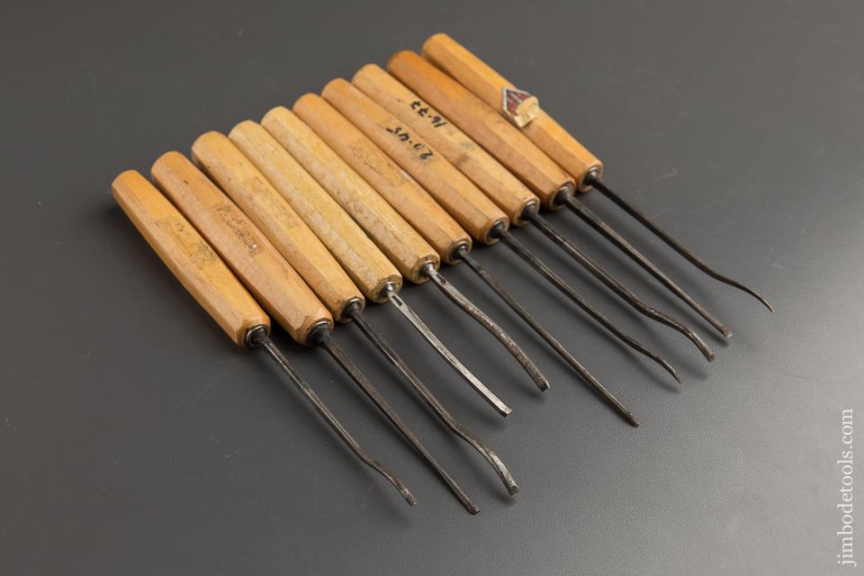 Ten DASTRA TOOLS Gouges with Decals - 88652 – Jim Bode Tools