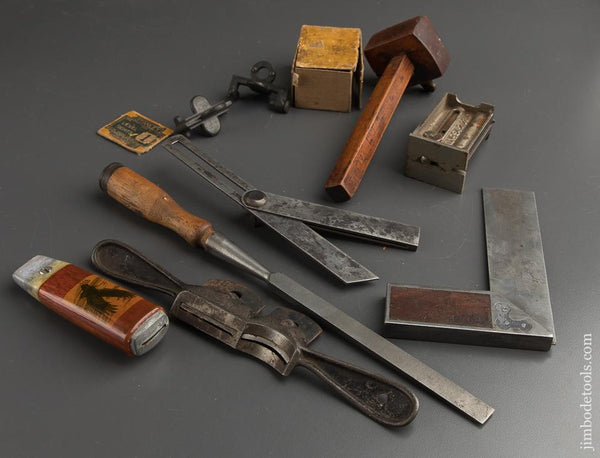 Job Lot of Eight Good Tools - 89042 – Jim Bode Tools