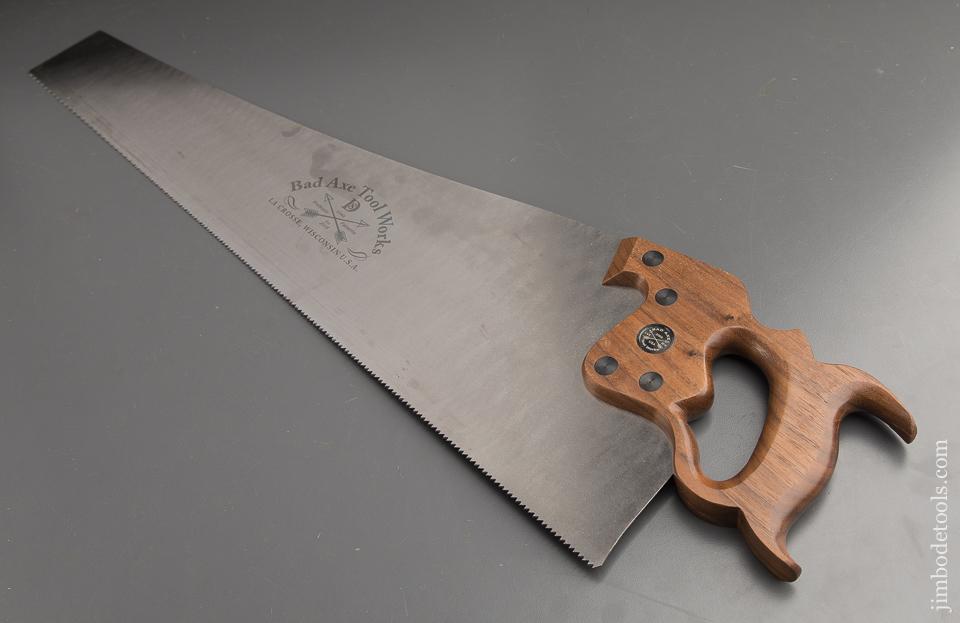 NEW Pair of BAD AXE TOOL WORKS D8 Hand Saws Crosscut & Rip - 90154 - A ...