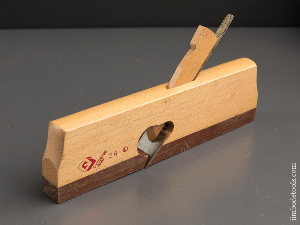 EXTRA FINE One inch Straight Rabbet Plane by GOLDENBERG FRANCE - 90158 ...