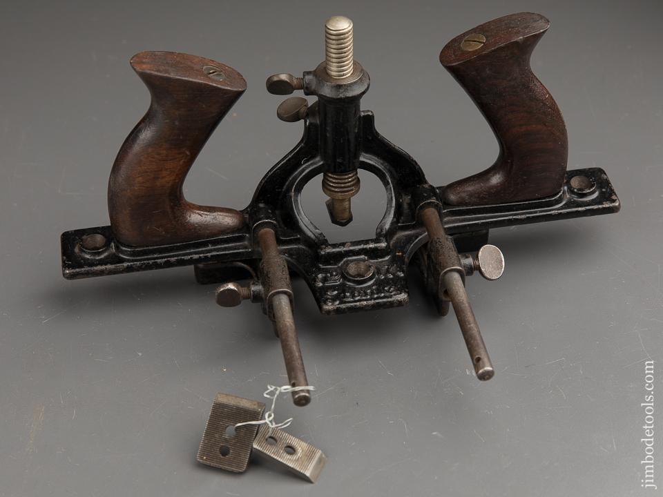 STANLEY No. 171 Door Trim & Router Plane COMPLETE with All Three Cutte ...