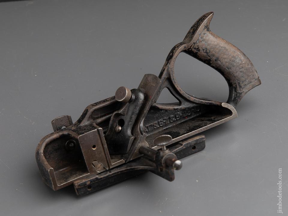 STANLEY No. 289 Skewed Rabbet & Filletser Plane 100% COMPLETE - 90861 ...