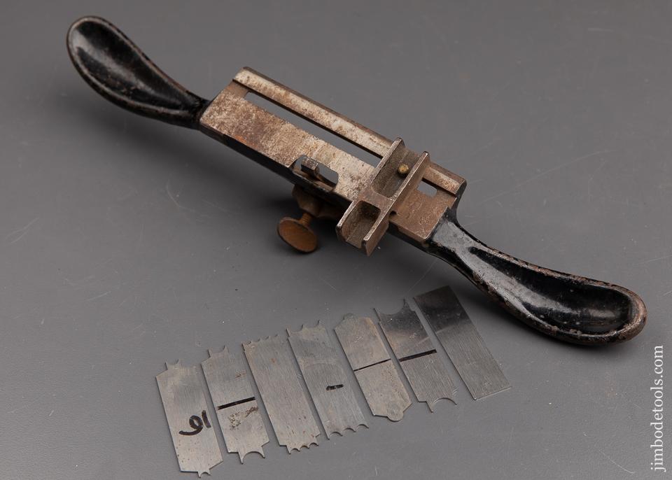 STANLEY No. 66 Hand Beader with Seven NEW Cutters Plus Router Cutter a ...