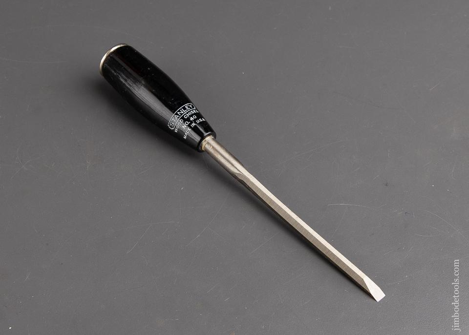 STANLEY No. 40 EVERLASTING Chisel with Composition Handle UNUSED - 912 ...
