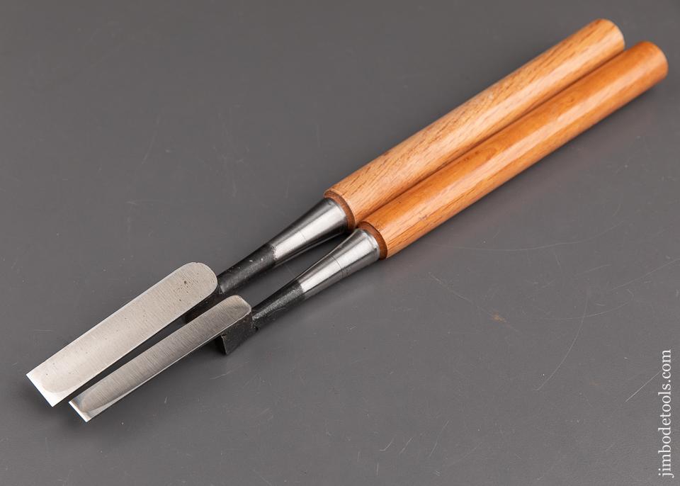 Two MINT Japanese Dog Leg Dovetail Chisels - 91725 – Jim Bode Tools