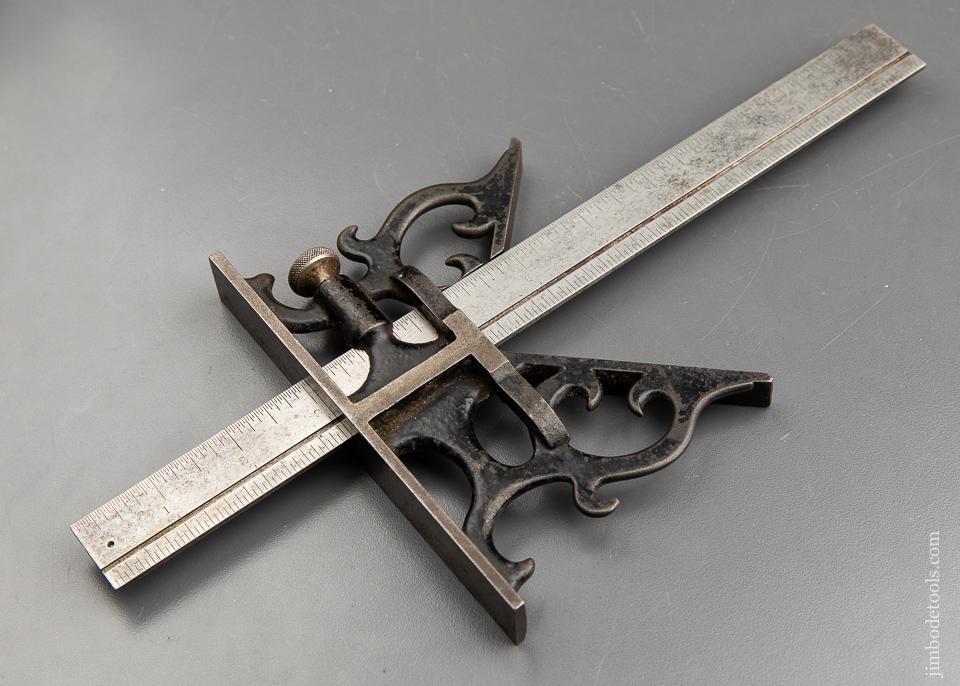 Extra Fine Twelve inch STANDARD TOOL CO Combination Square - 91904 ...