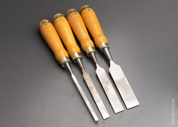 Four SANDVIK Chisels NEAR MINT - 92507 – Jim Bode Tools