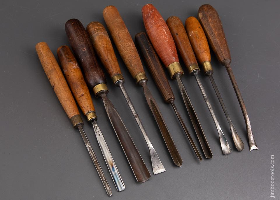 Ten Awesome ADDIS Carving Chisels - 93159 – Jim Bode Tools