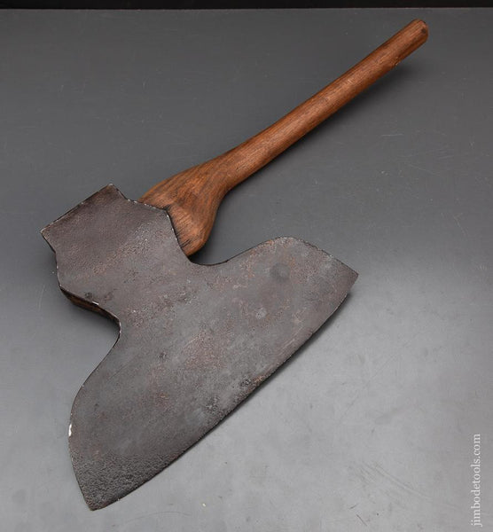 Great Single Bevel Offset Broad Axe by WM. BEATTY --- 93710 – Jim Bode ...
