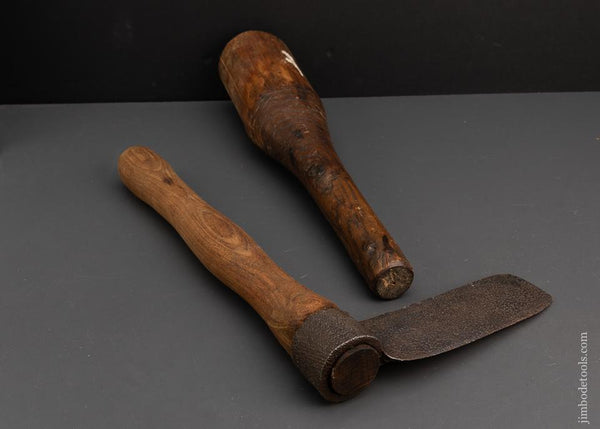 Heavy Duty 7 1/2 inch Froe with Froe Club - 95083 – Jim Bode Tools