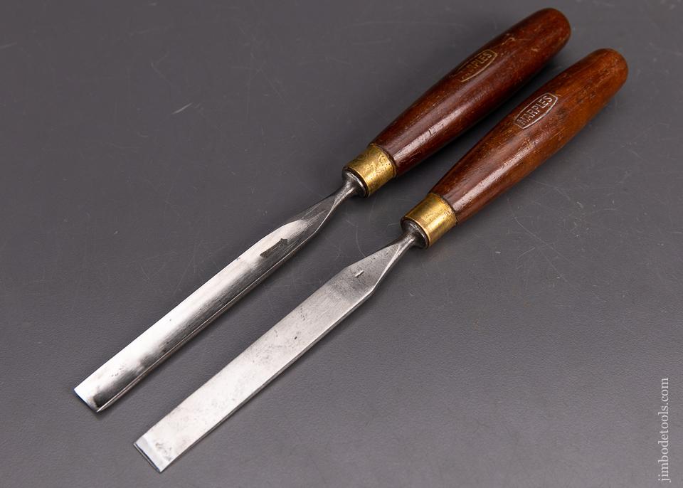 Mint Pair of 1/2 inch MARPLES Carving Gouges - 95116 – Jim Bode Tools