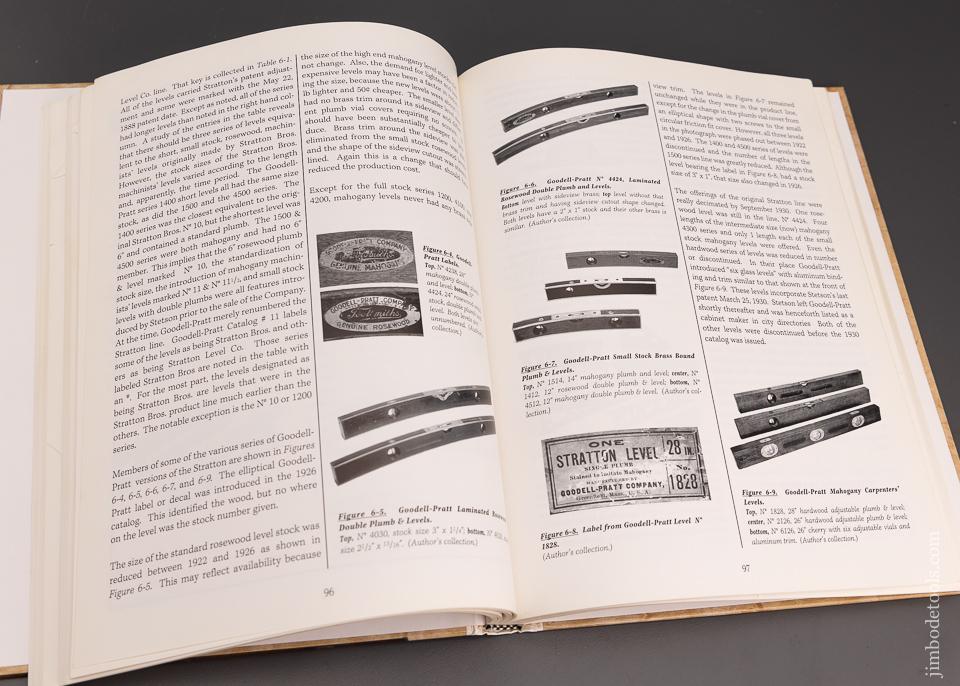 SIGNED Book: AMERICAN LEVELS AND THEIR MAKERS VOLUME 1, NEW ENGLAND by ...